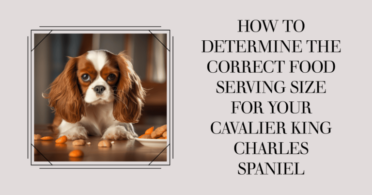 How Much Food Should a Cavalier King Charles Spaniel Eat?